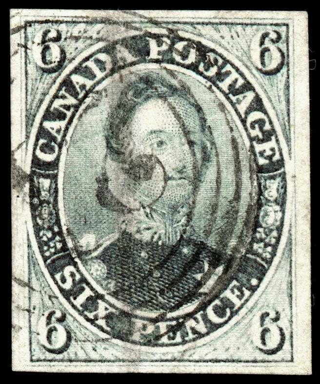 Buy Canada #5 - HRH Prince Albert (1855) 6d | Vista Stamps